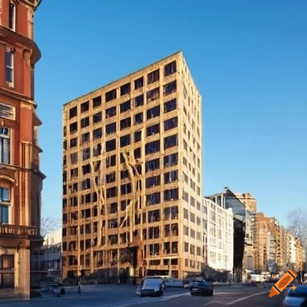 Image of people working together to construct buildings