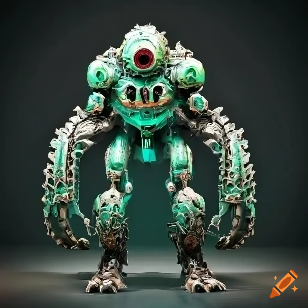Image of a flying orc hamster robot on Craiyon