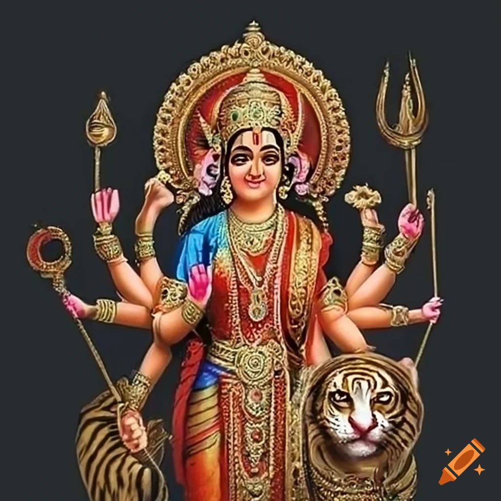 Image of goddess durga