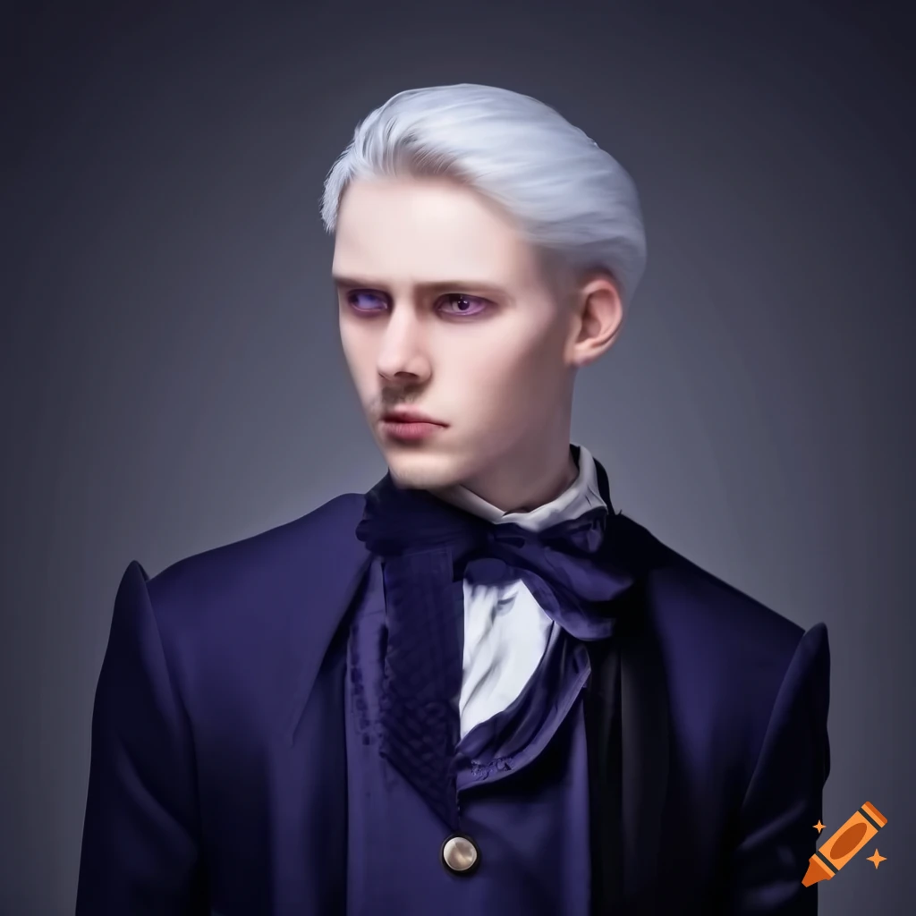 Portrait of a noble man ready for a magic show on Craiyon