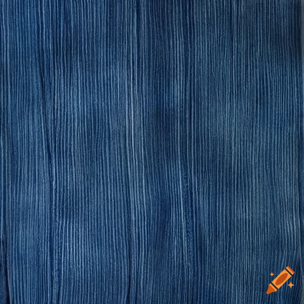 Top view of realistic denim fabric on Craiyon