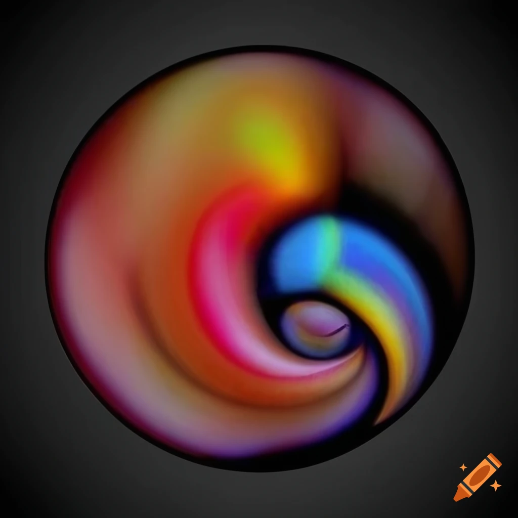 Colorful and dynamic abstract geometric art on Craiyon