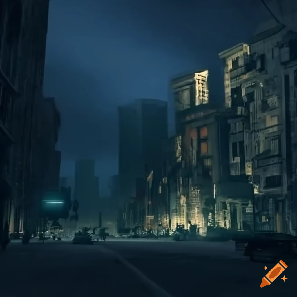 Low poly representation of a polluted urban city on Craiyon