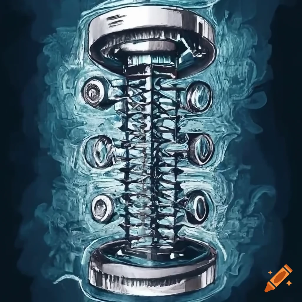 Sketch of an advanced quantum energy reactor on Craiyon