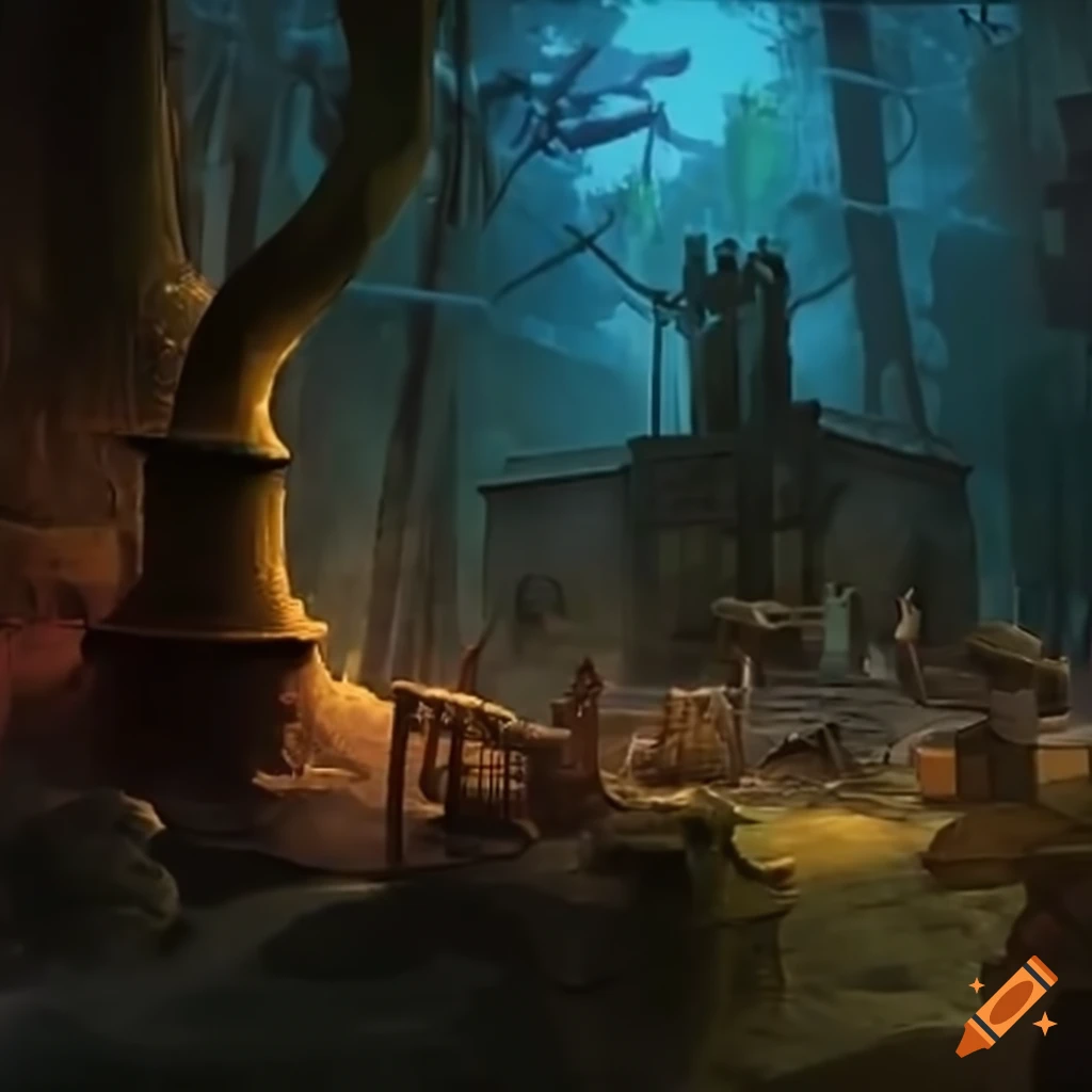 Community-driven game environments on Craiyon