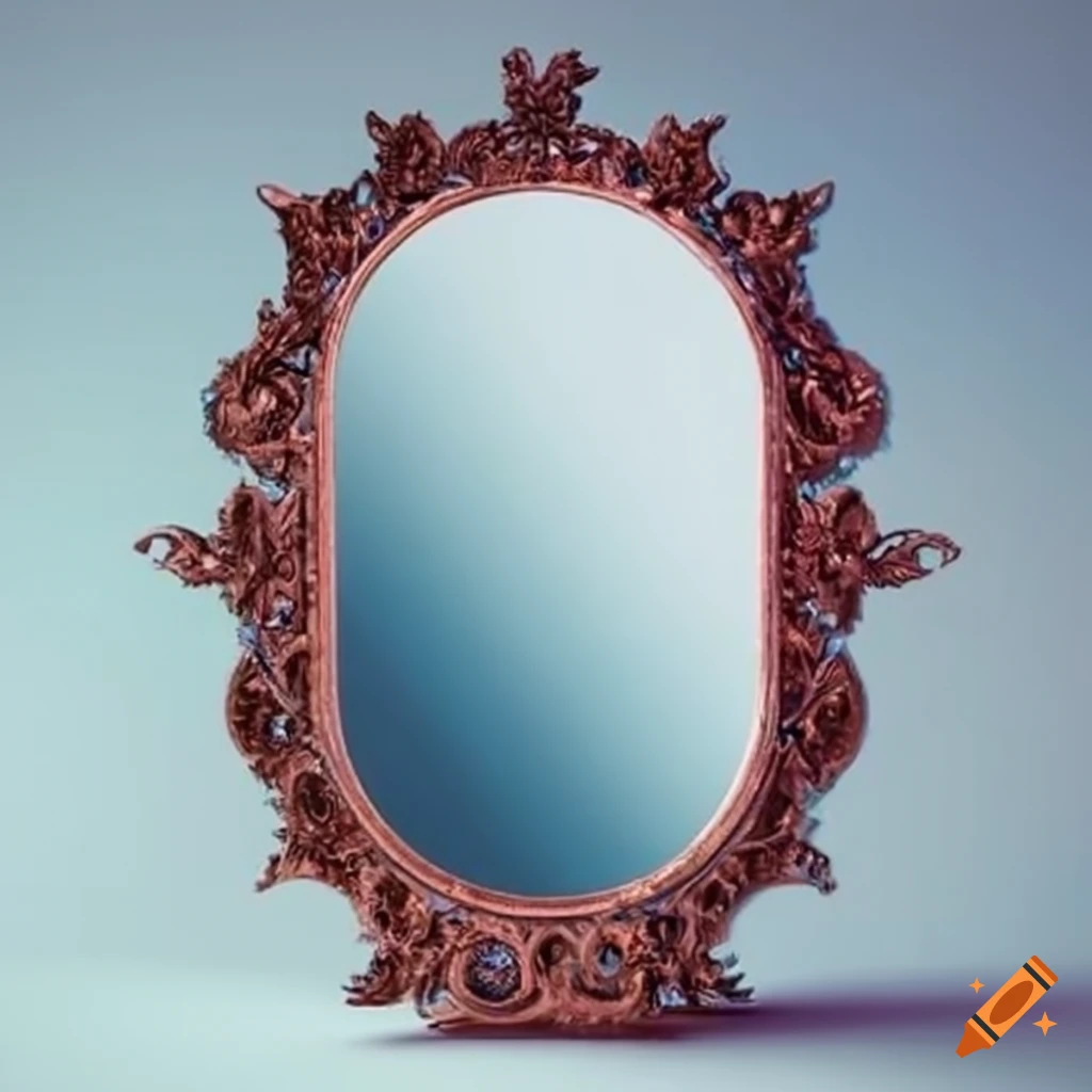 Beautiful mirror on Craiyon