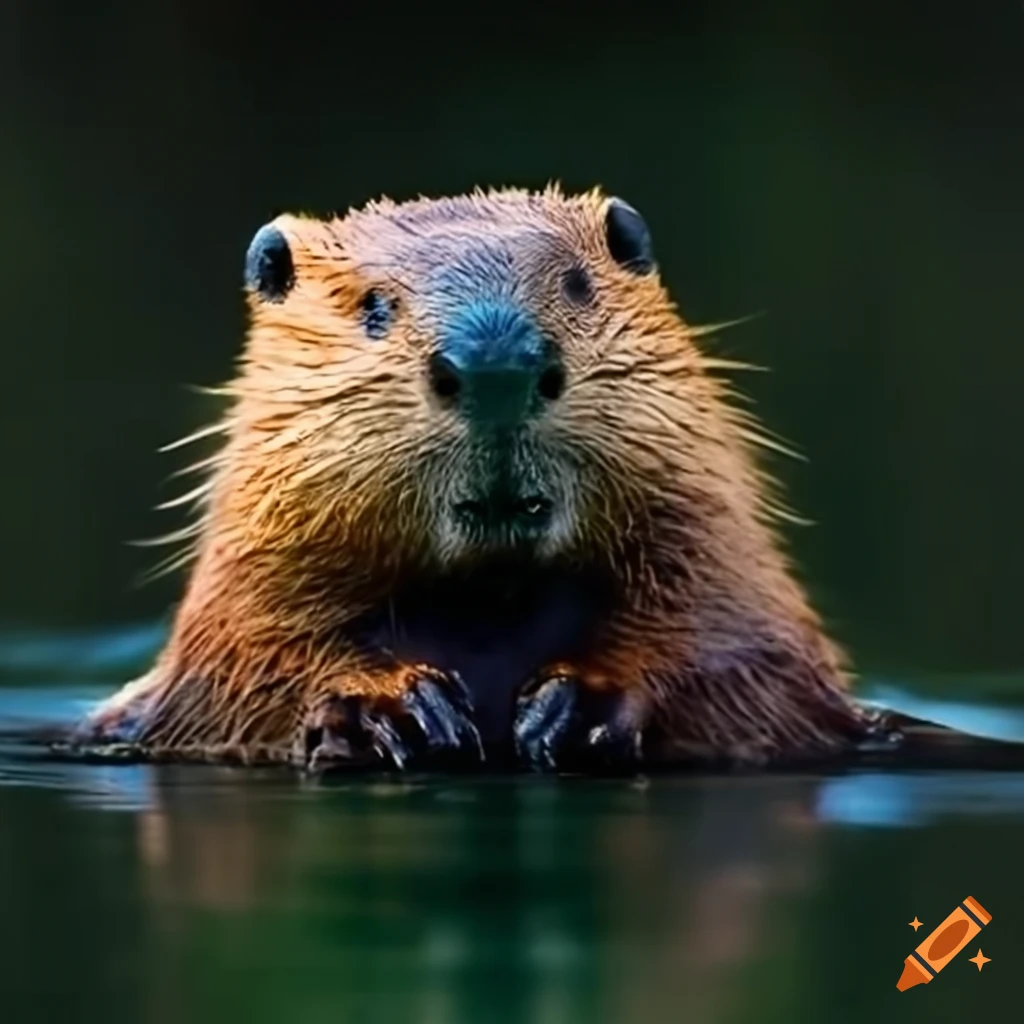 Image of a beaver on Craiyon