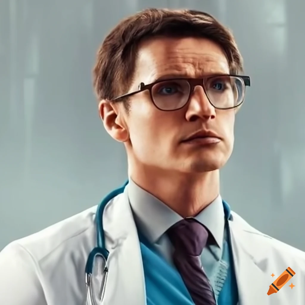 Medical doctor in a professional photo on Craiyon