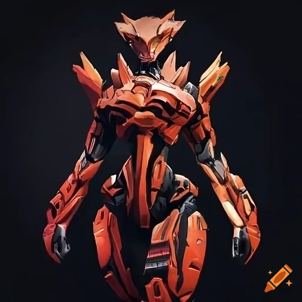 Mecha fox illustration