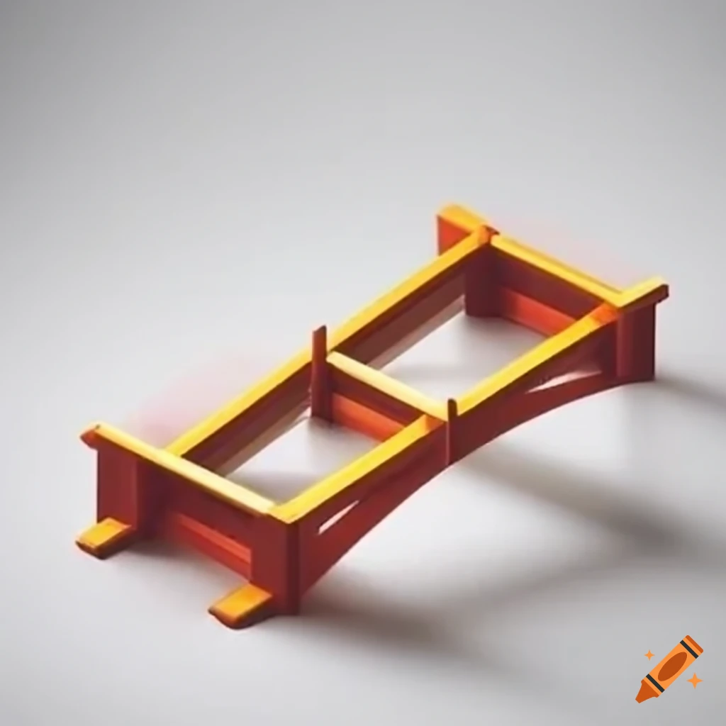 Image of basic bridge building on Craiyon