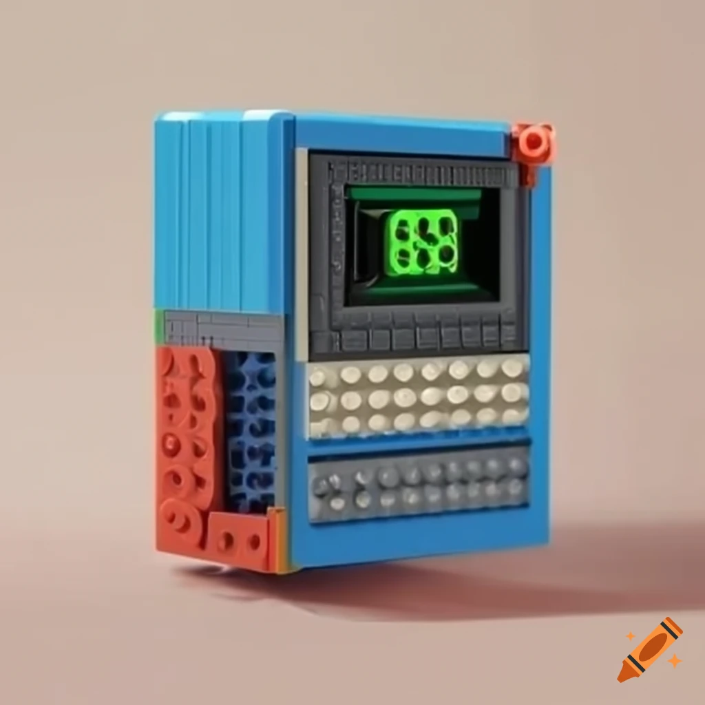 Portable programmable lego logic control unit on Craiyon