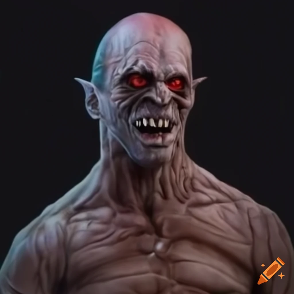 Hyper realistic depiction of the evil jonkler on Craiyon