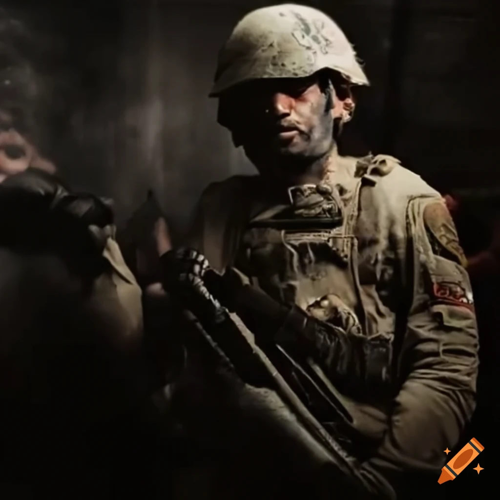 Image of one-on-one combat on Craiyon