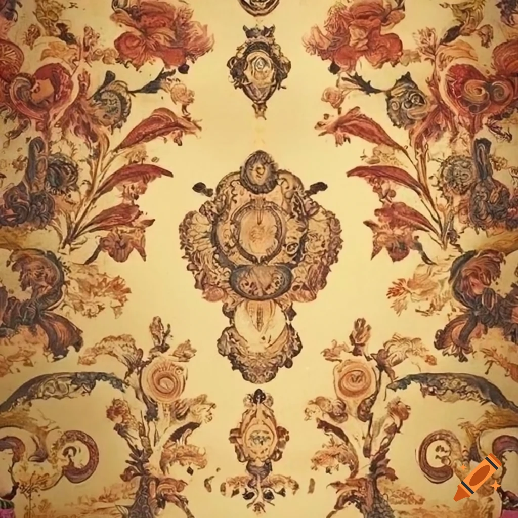 Vintage wallpaper design