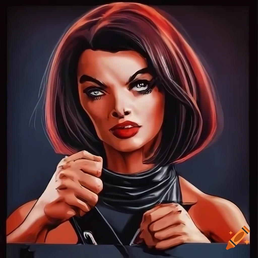 Muscular Woman images created on Craiyon