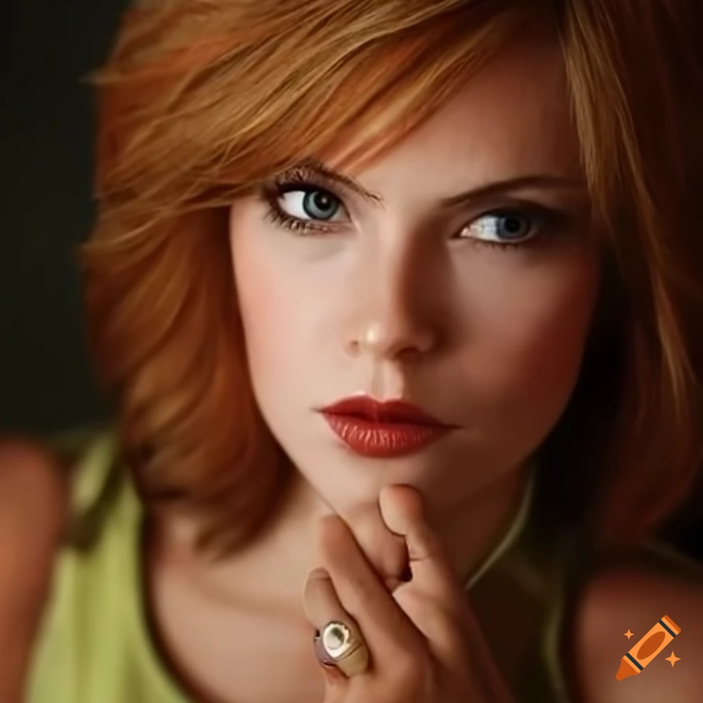 Cartoon character, April O'Neil on Craiyon