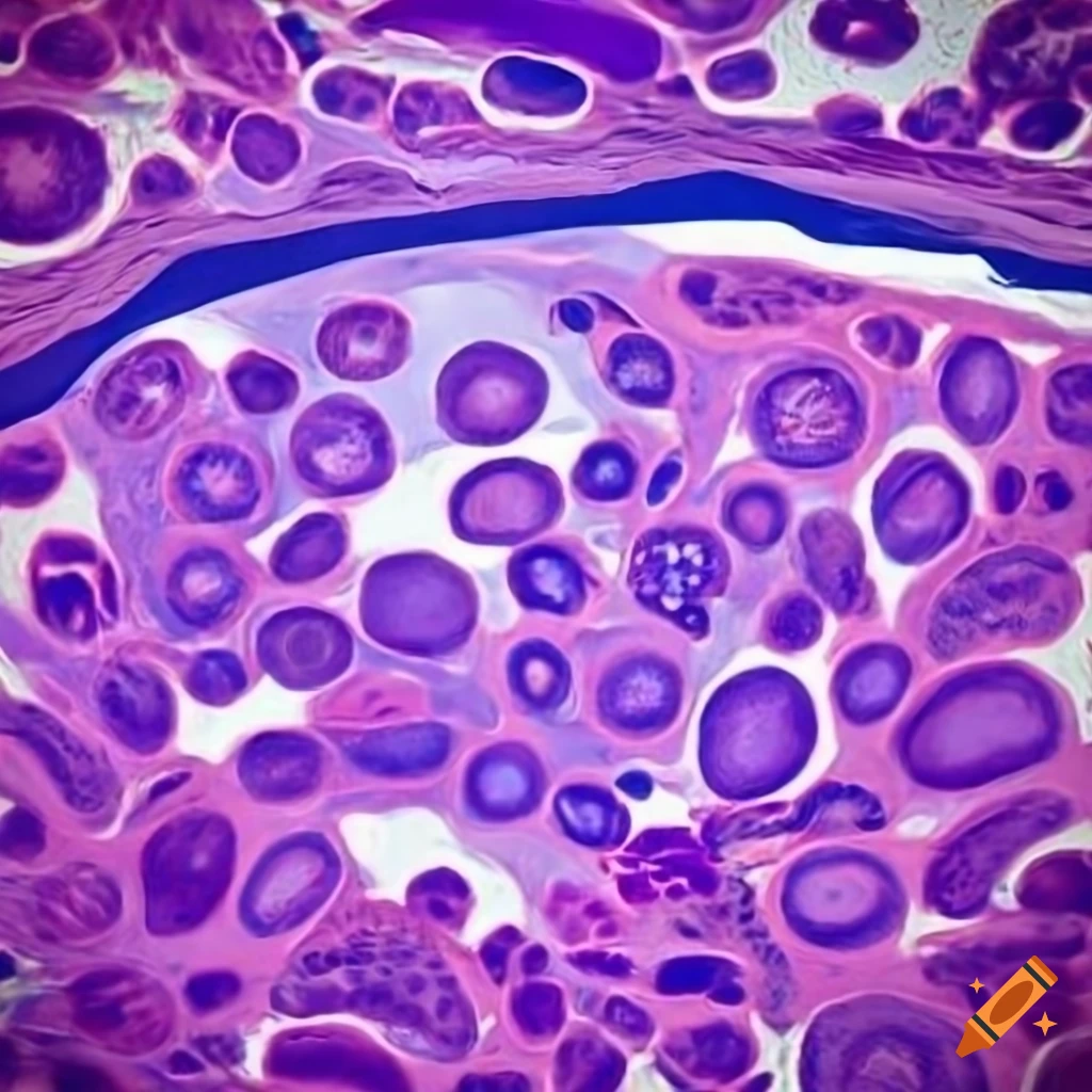 Histology poster background on Craiyon