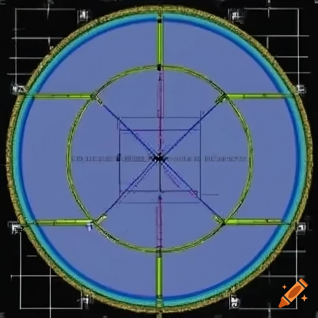 Abstract art depicting contained chaos and symbolism on Craiyon