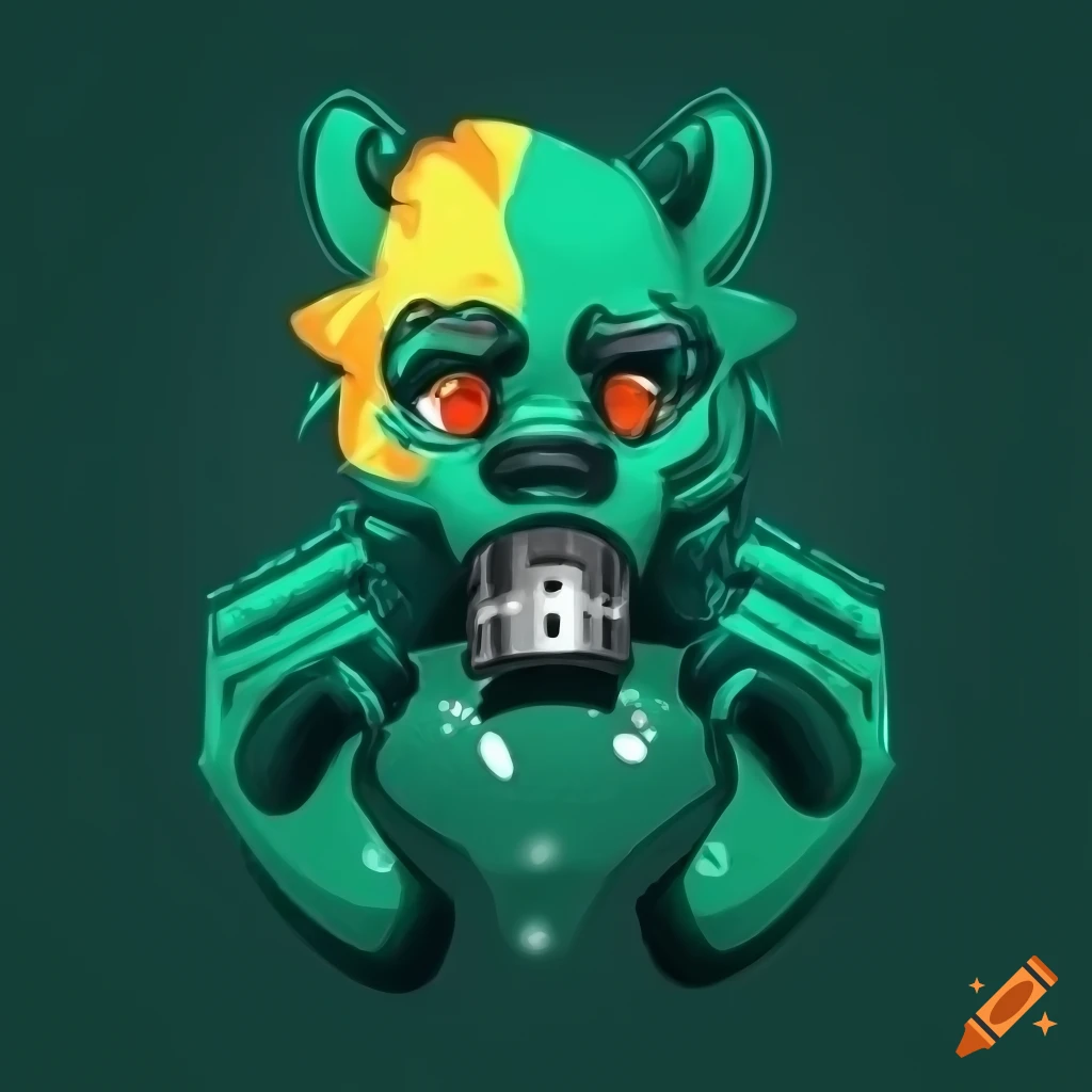 Gas Mask Cartoon Wallpaper