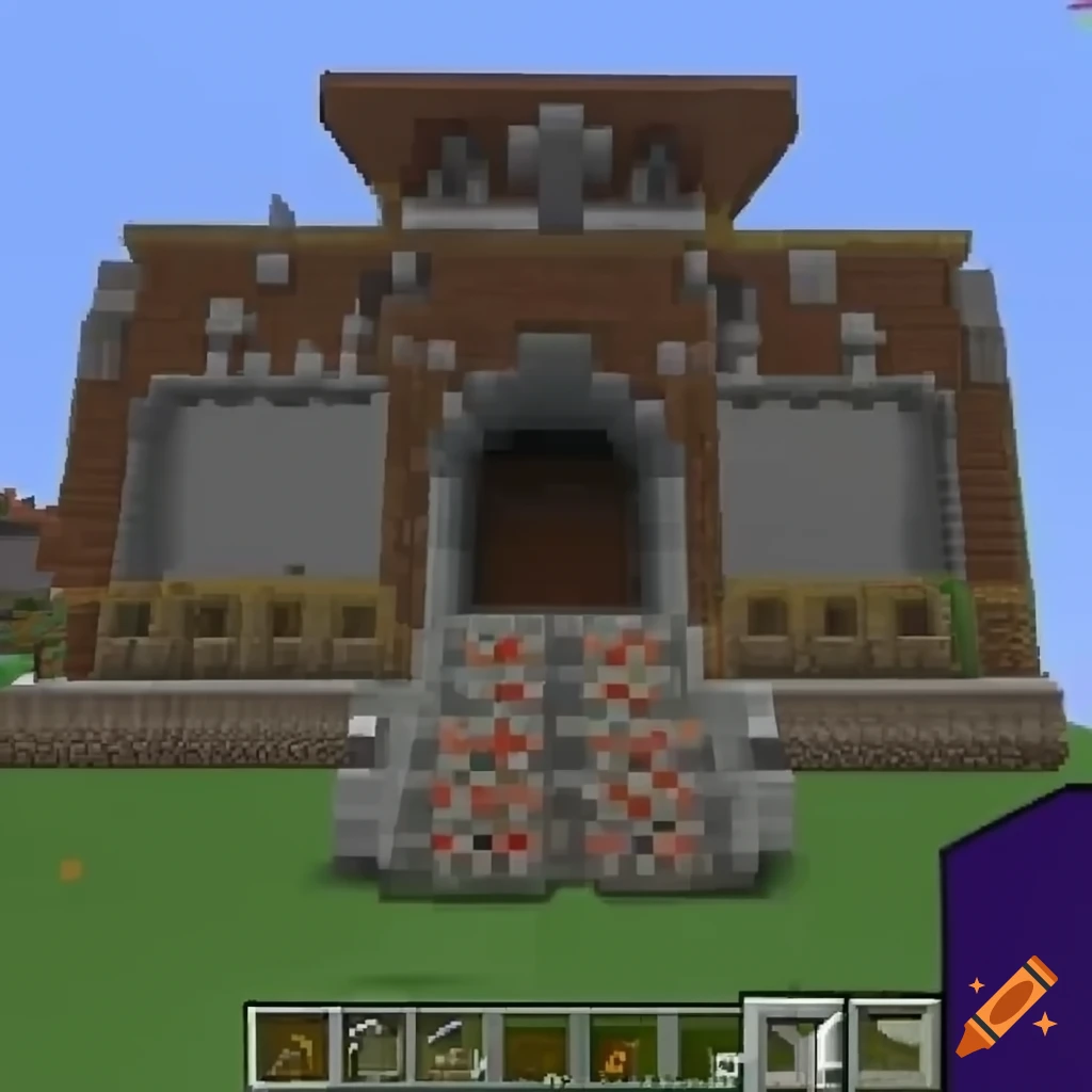 Minecraft skywars realms screenshot on Craiyon