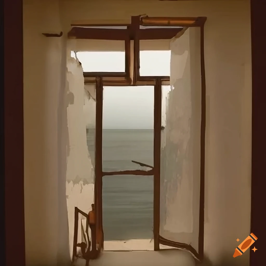 Modern mediterranean-style interior design featuring clay walls and ...