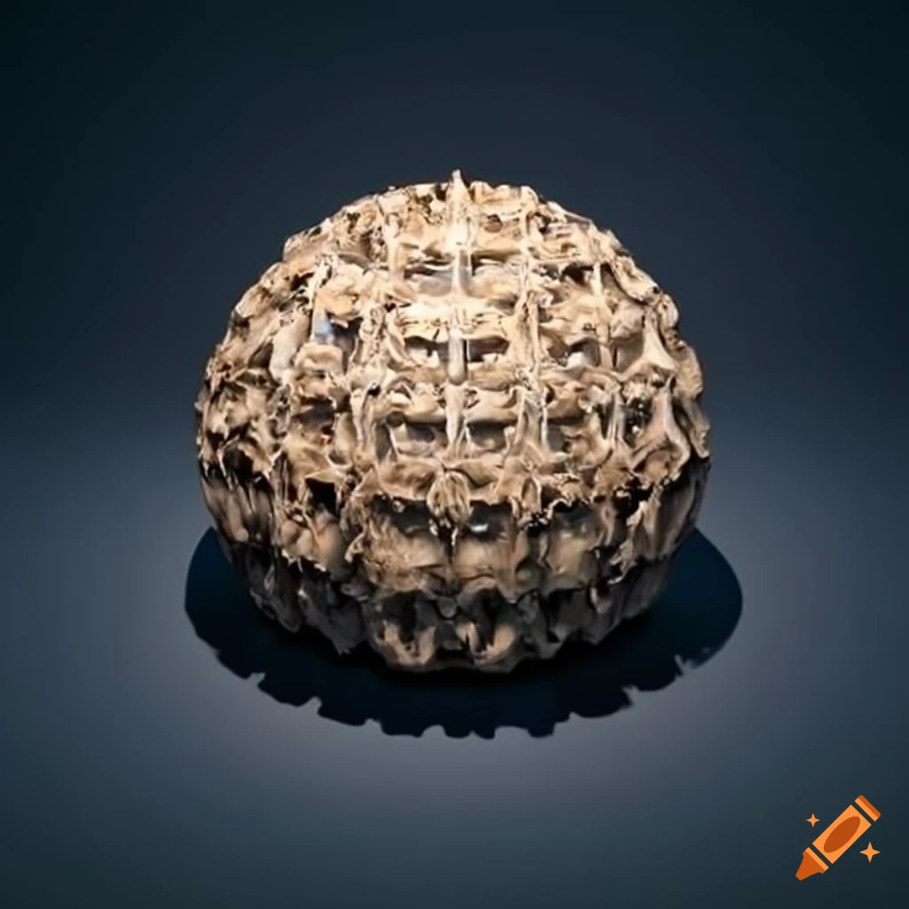 Ancient roman bronze dodecahedron on Craiyon
