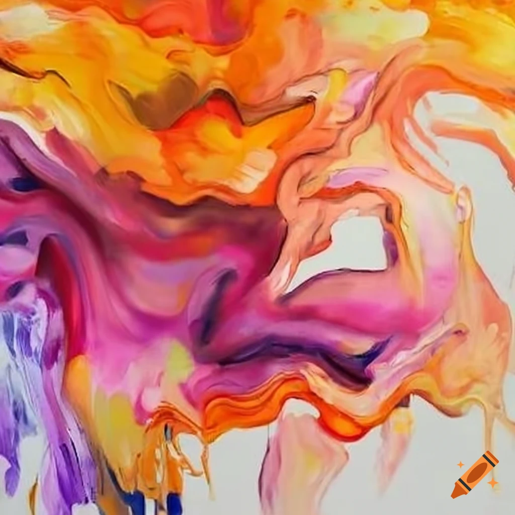 Abstract artwork representing excitement