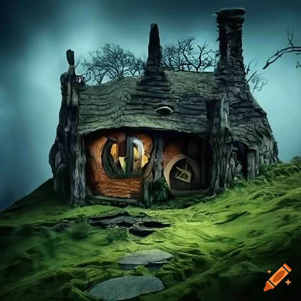 Spooky hobbit house