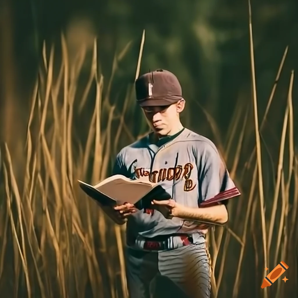 Chase utley focused on his laptop on Craiyon