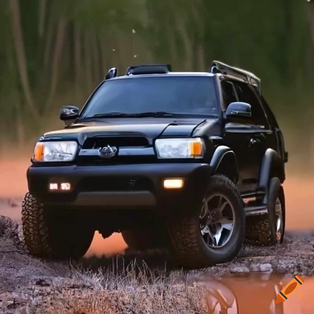 Black toyota 4runner from 2001