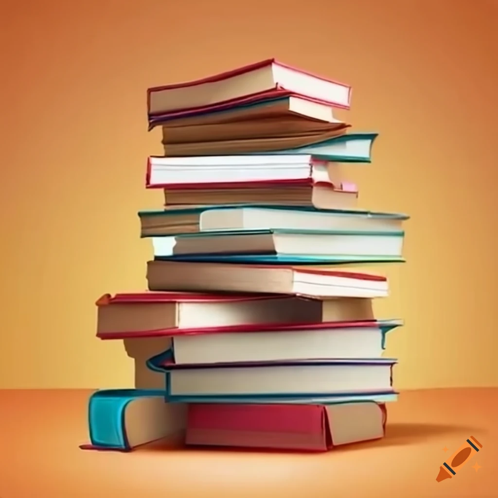 Books island on Craiyon