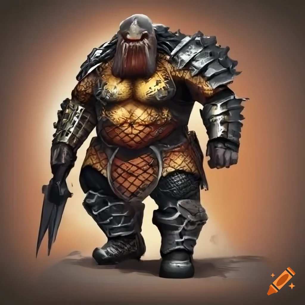 Image of a heavily armored dwarf