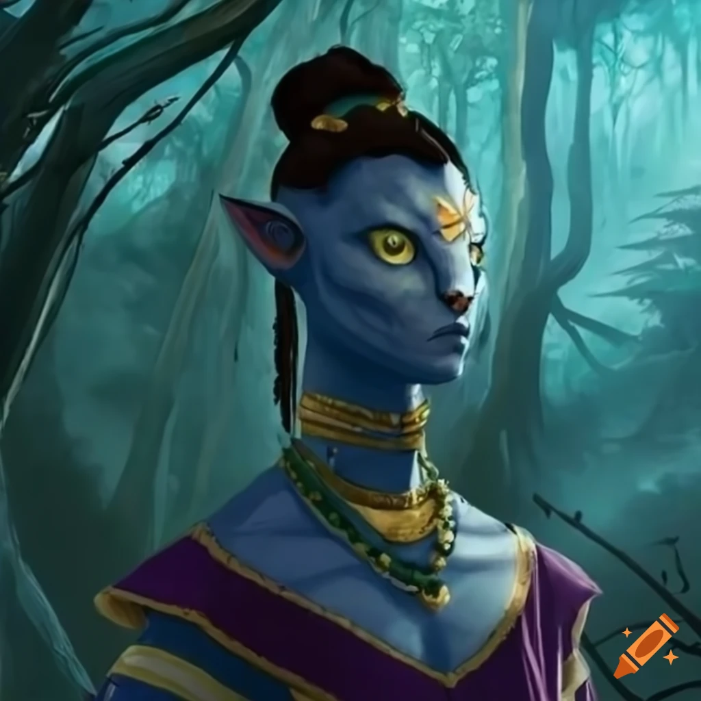 Captivating artwork of the hometree from avatar on Craiyon