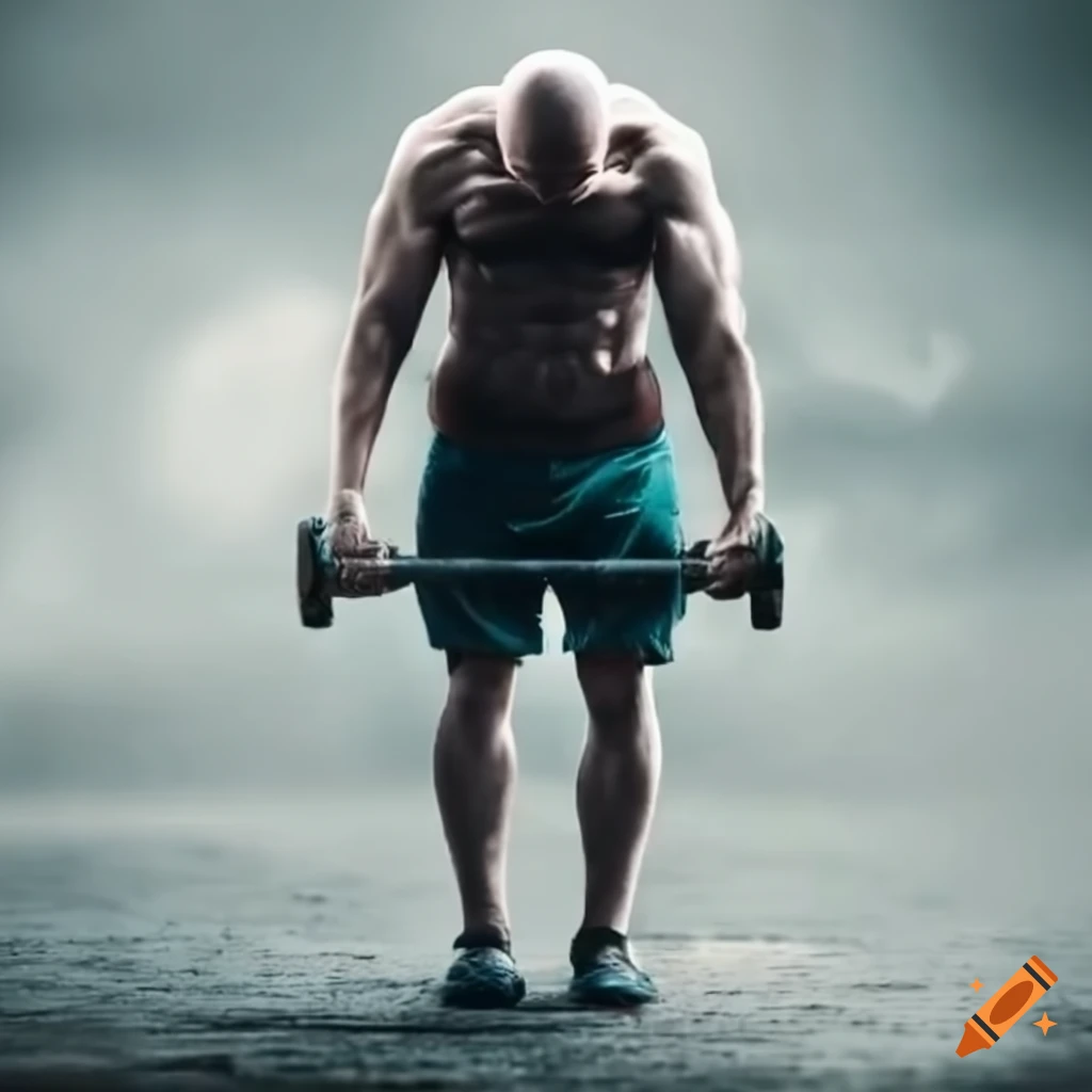 Visual representation of overcoming trauma on Craiyon