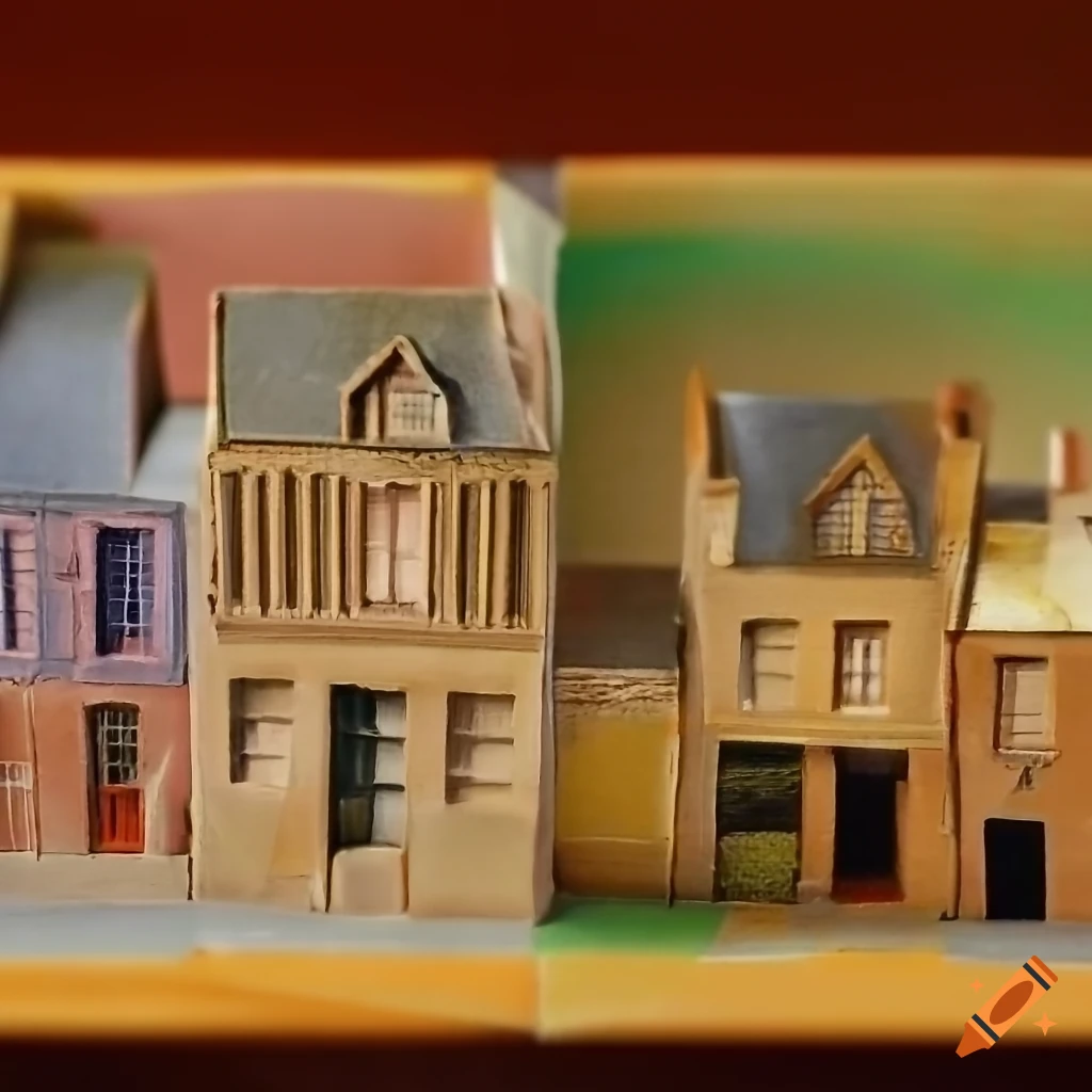 Vibrant expressionist model of saint malo on Craiyon