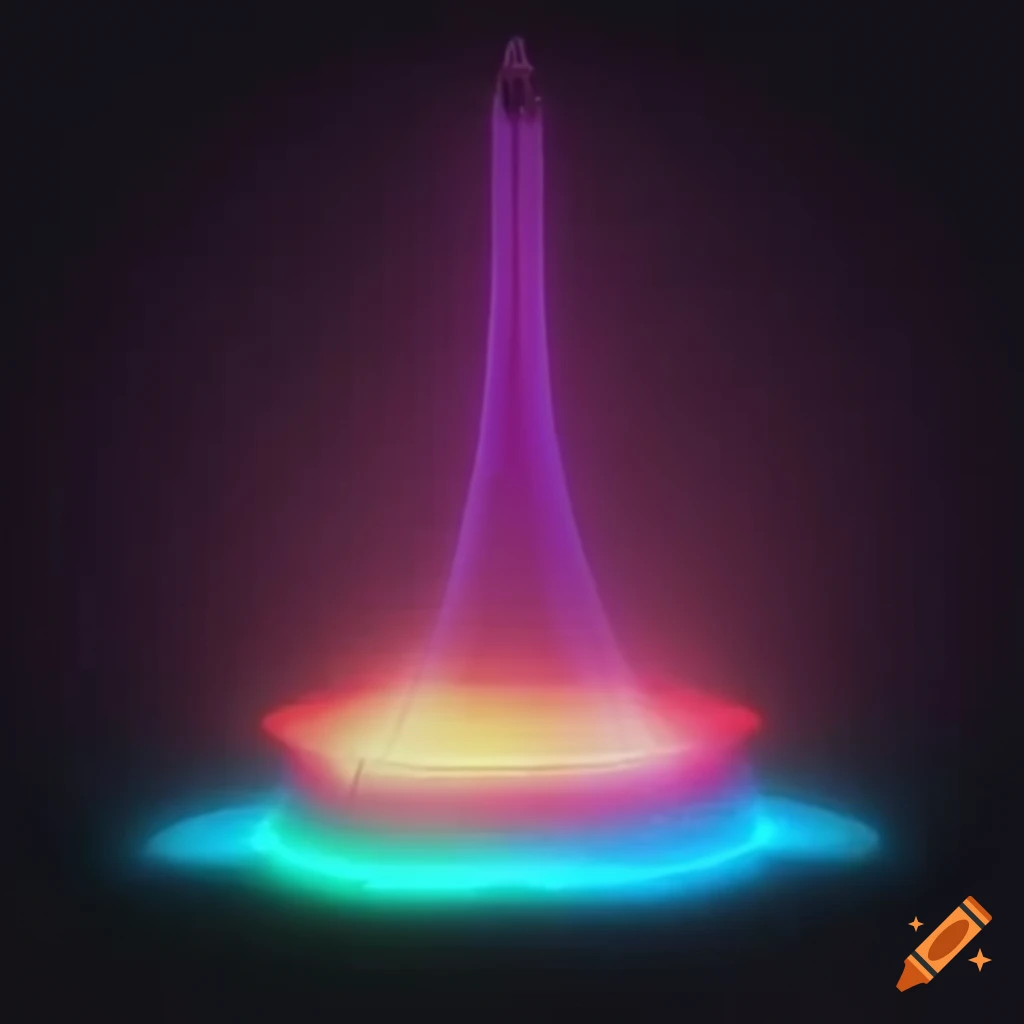 Futuristic street lamp concept art on Craiyon