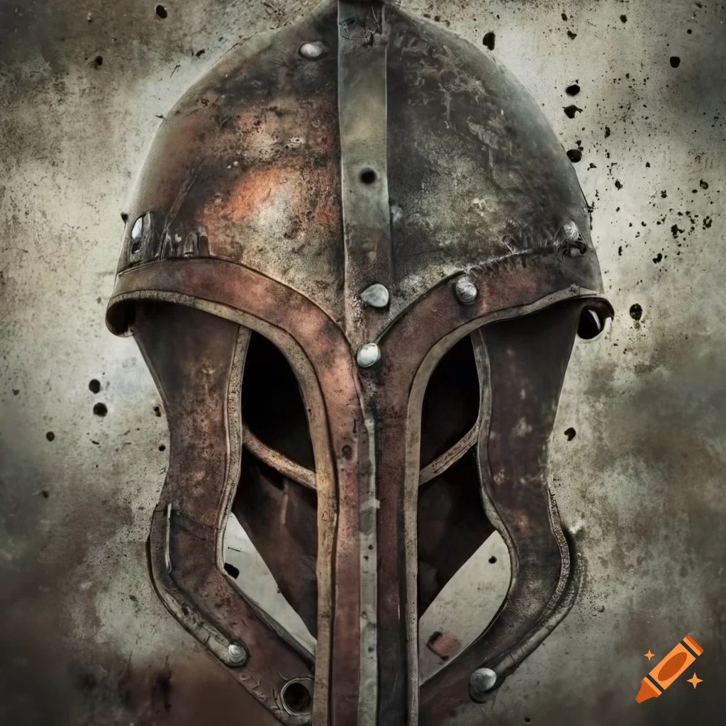 Fantasy evil knight helmet on Craiyon