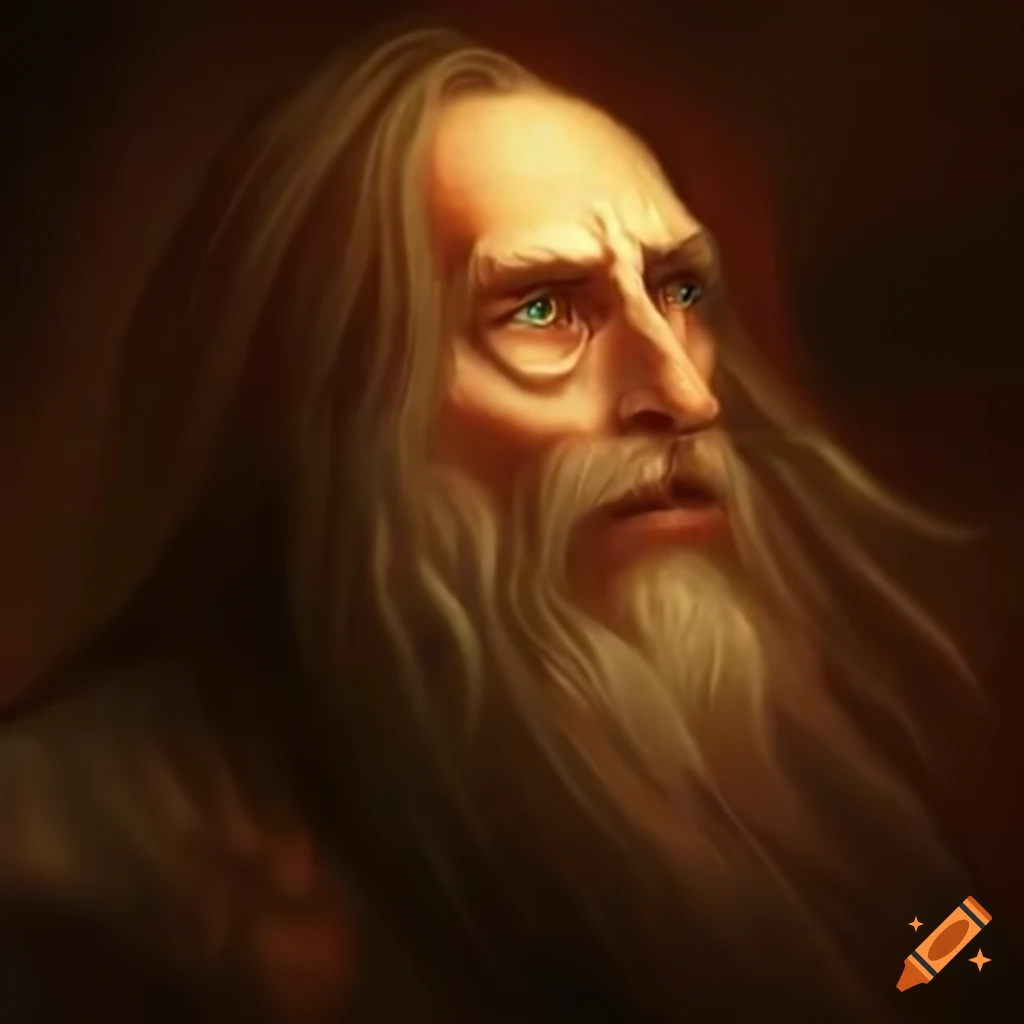 A wisdom whisperere wizard on Craiyon