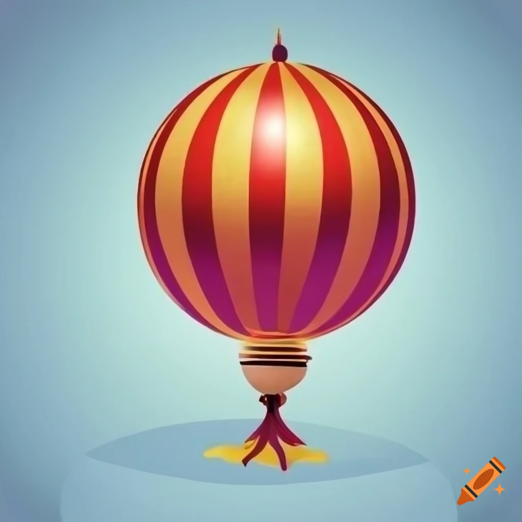 Illustration of a circus ball