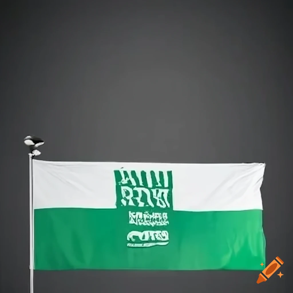 Unique flag design inspired by Saudi Arabia on Craiyon