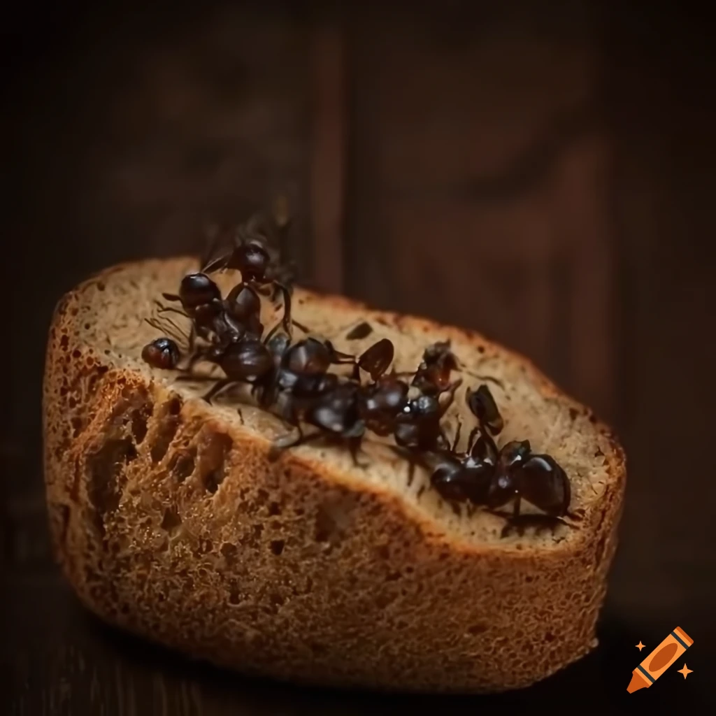 Book titled 'armor' about ants on Craiyon