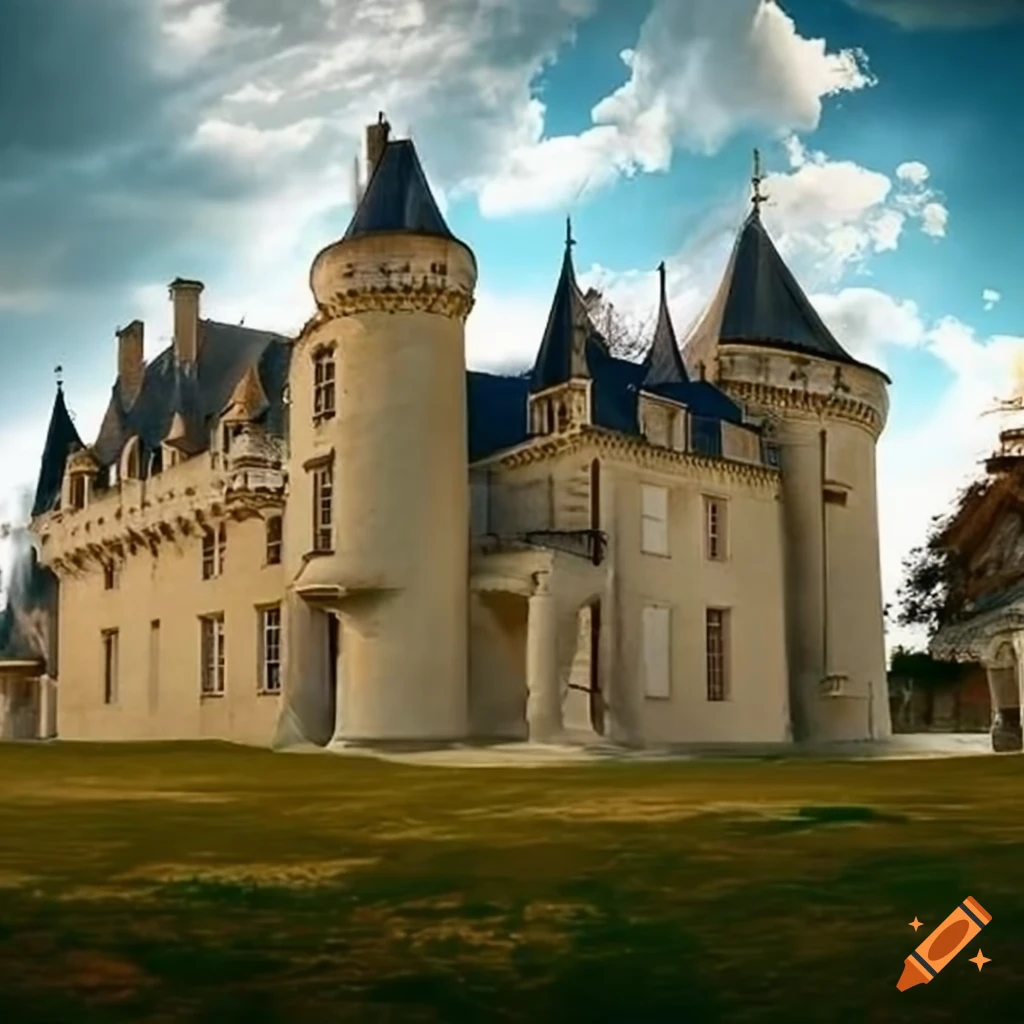 A beautiful castle on Craiyon
