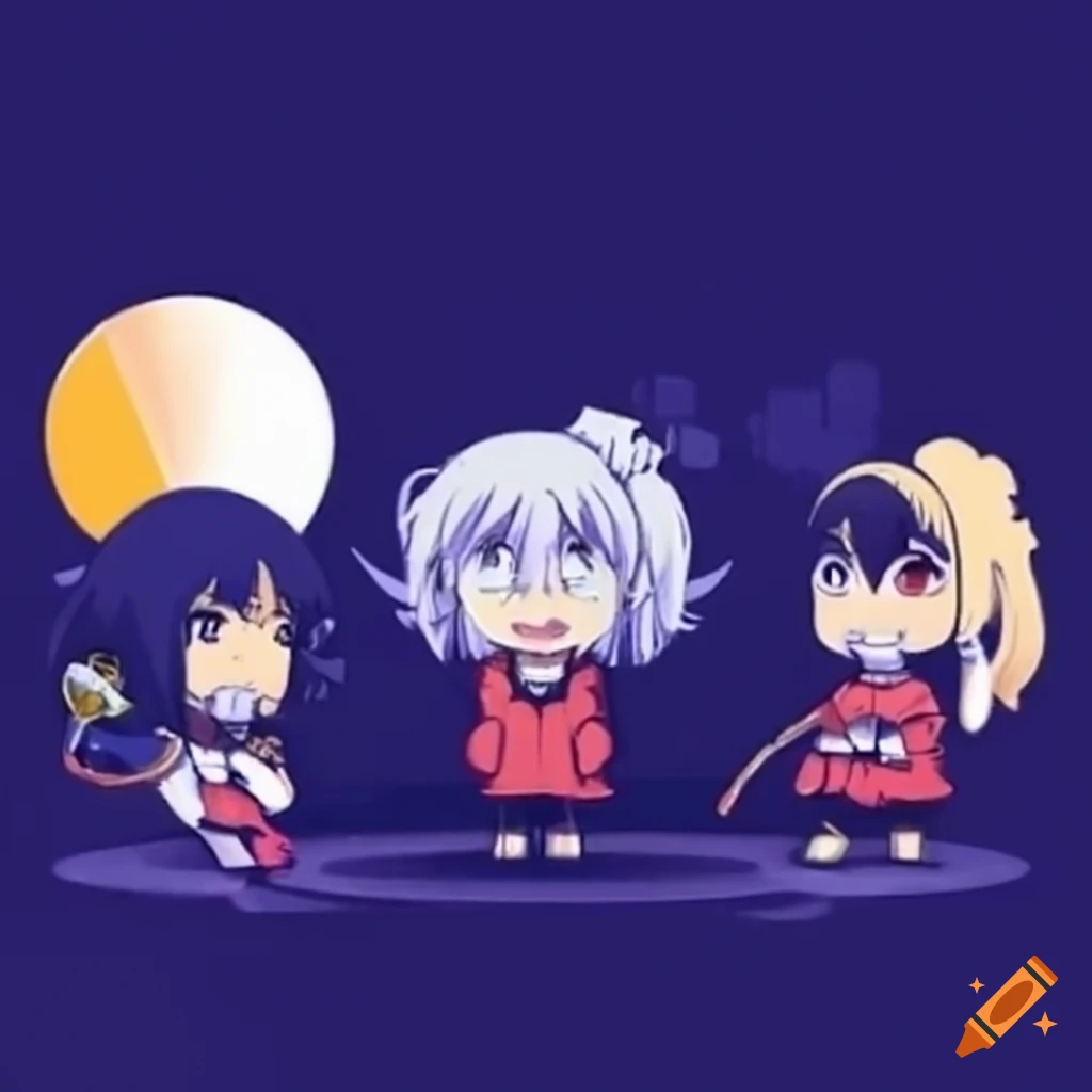 Spell singer character in lineage 2 game on Craiyon