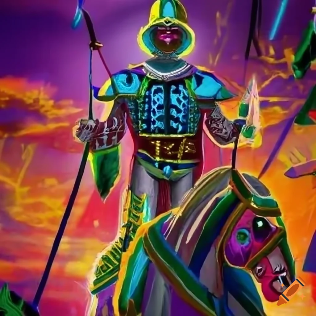 Image of the divine costume of Dillon E.T. on Craiyon