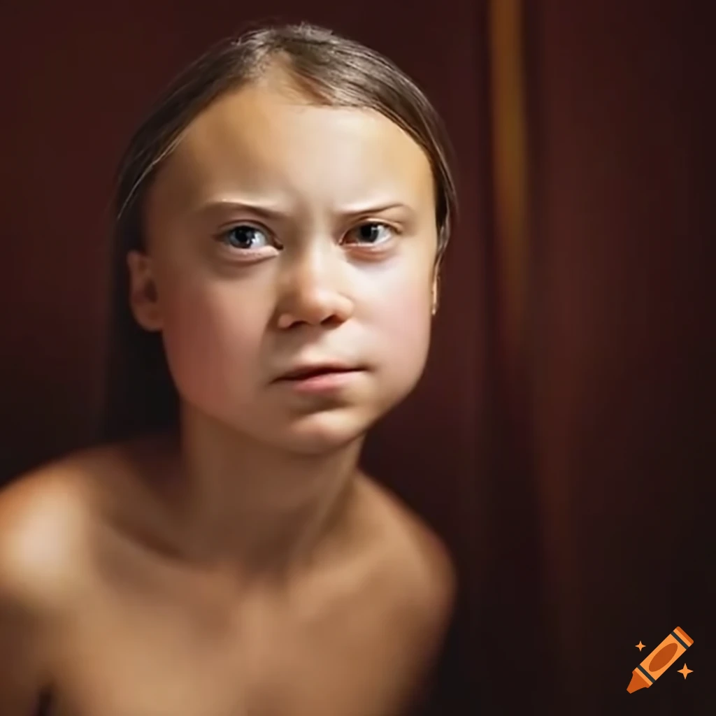 Greta thunberg on Craiyon