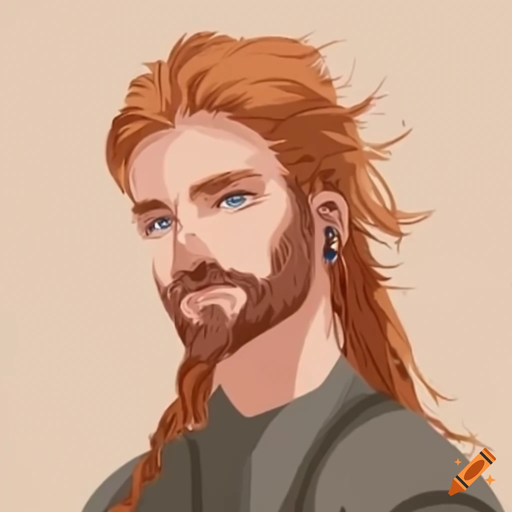 Portrait of a male farmer in medieval attire on Craiyon