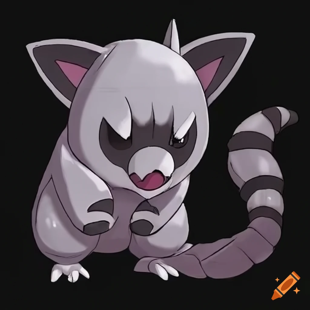 Baby raccoon-like steel-type pokemon