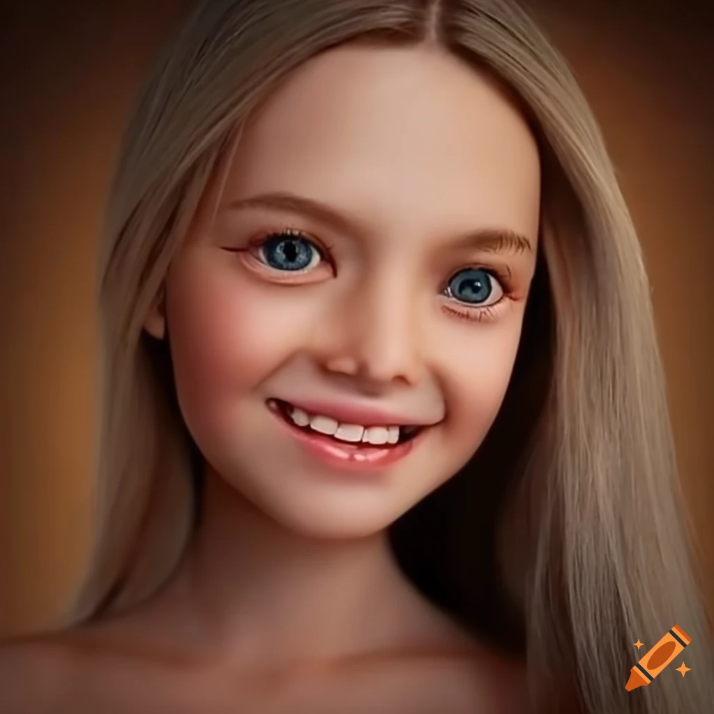 Beautiful asian-looking woman portrait real-life super-detailed ...