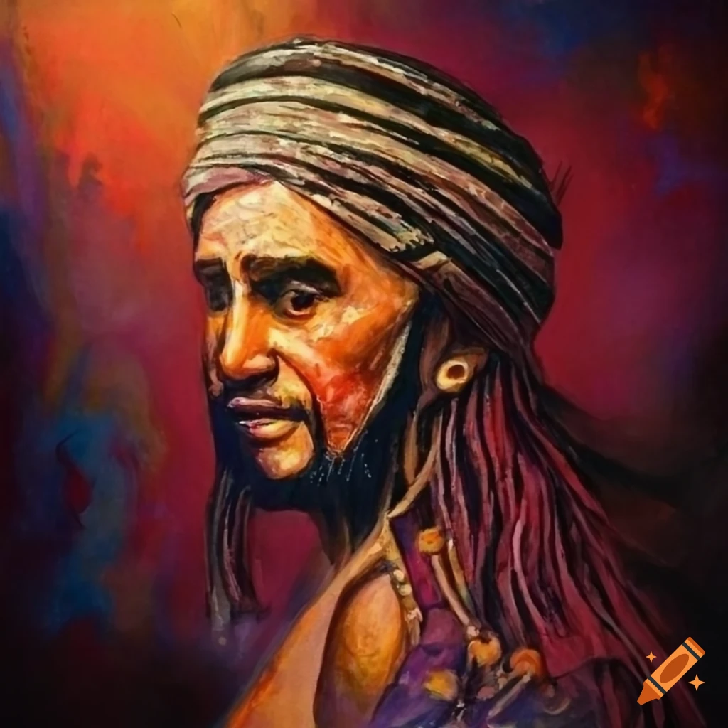 Traditional kekistani artwork on Craiyon