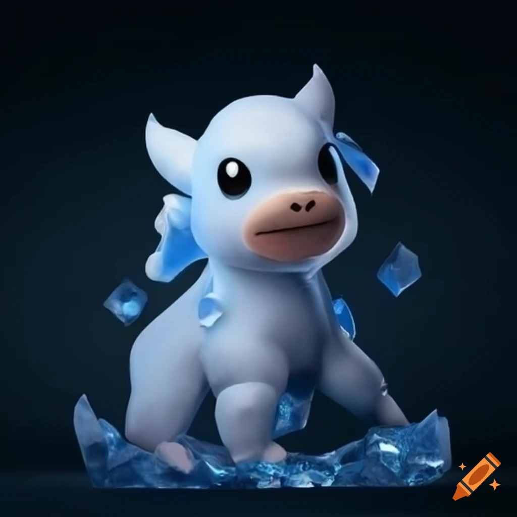 Ice-type calf pokemon